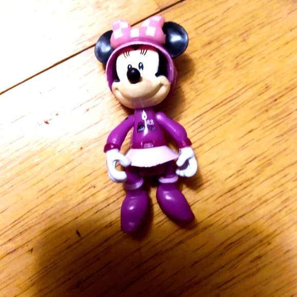Toys | Minnie Mouse Small Race Car Driver Toy Figure | Poshmark